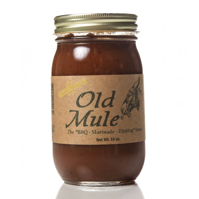 Old Mule Mustard BBQ Sauce | Barbeques Galore