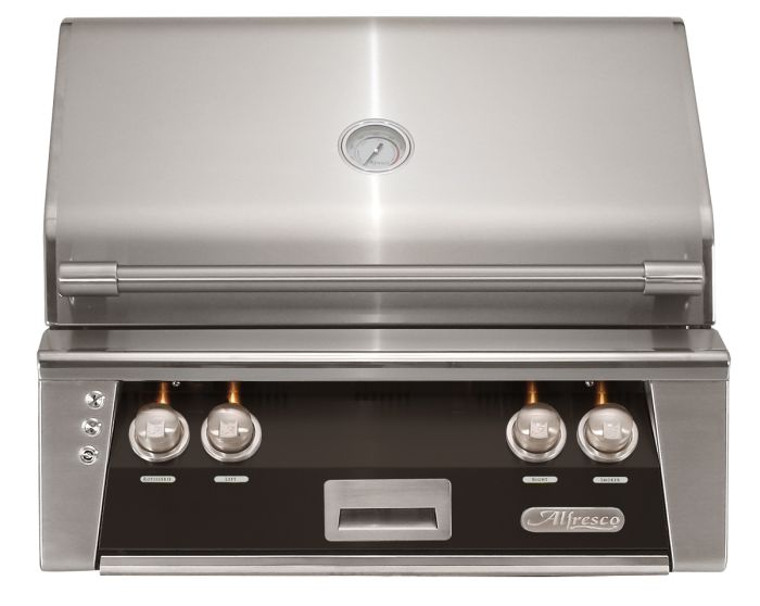Alfresco ALXE 30-inch Built-In Gas Grill with Sear Zone and Rotisserie ...