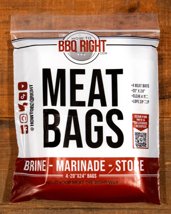 Killer Hogs HowToBBQRight Meat Bags - 4 Pack | Barbeques Galore