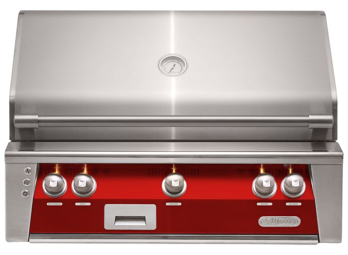 Alfresco ALXE 36-inch Built-In Gas Grill with Rotisserie - Natural Gas ...