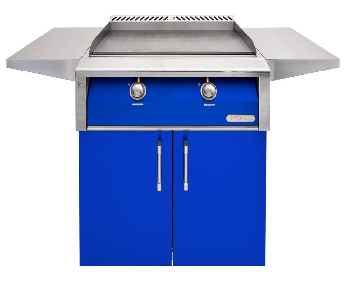Alfresco 30-Inch Dedicated Griddle with Cart - Propane - Ultramarine ...