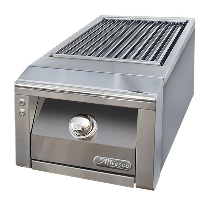 Alfresco Built-In Sear Zone Side Burner - Propane - Signal Grey-Gloss ...
