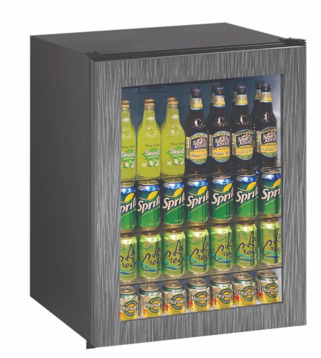U-Line ADA Collection 24" Glass Door Refrigerator - Integrated Frame ...