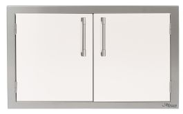 Alfresco 42-Inch Double Access Doors - Signal White-Gloss - AXE-42-01 ...