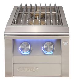 Alfresco AIPG Built-In Natural Gas Double Side Burner - Light Green ...