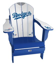 My Custom Sports Chair - Los Angeles Dodgers - Adult White Jersey ...